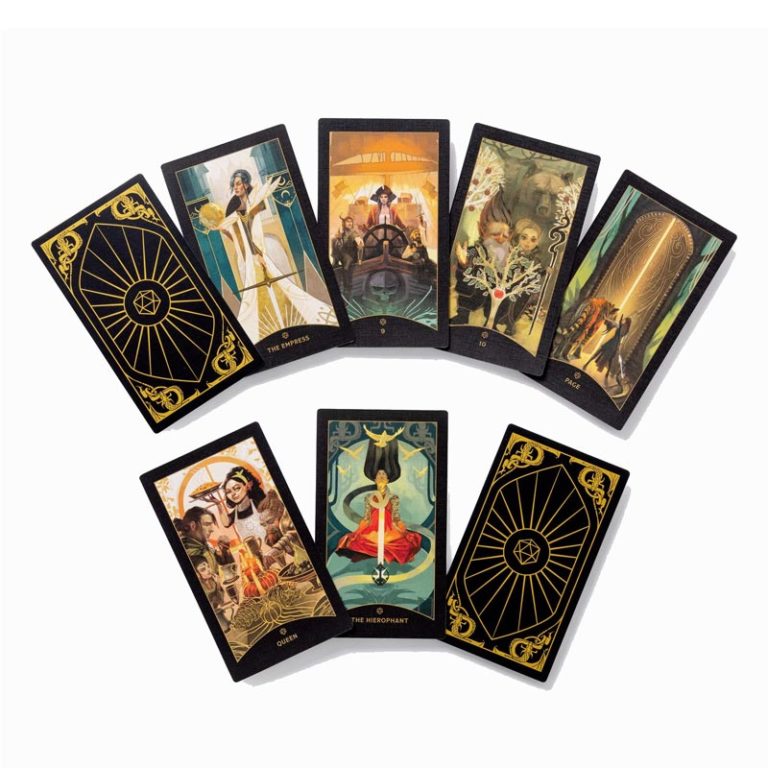 The Dungeons & Dragons Tarot Deck - D&D Tarotkartenset
