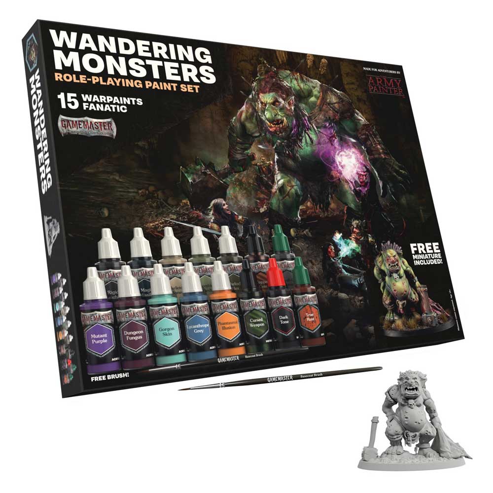GameMaster: Wandering Monsters Role-playing Paint Set